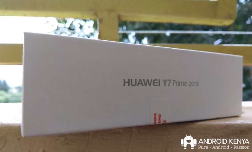 A look at the Huawei Y7 Prime 2018