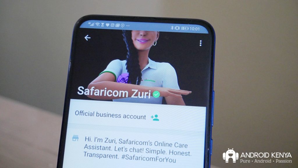 5 things you can do with Safaricom's Zuri chatbot on WhatsApp