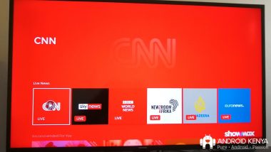 Showmax debuts live news streaming services with 7 channels (6 in Kenya)