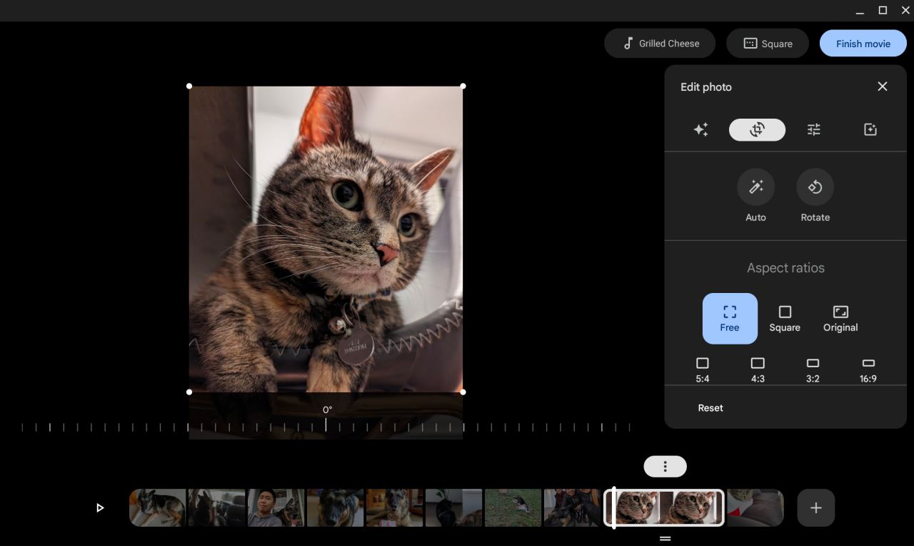Google brings video editing features to the Photos app on Chromebooks