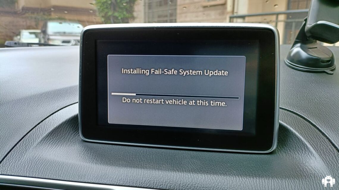 How to upgrade the software on Mazda Axela and get Android Auto
