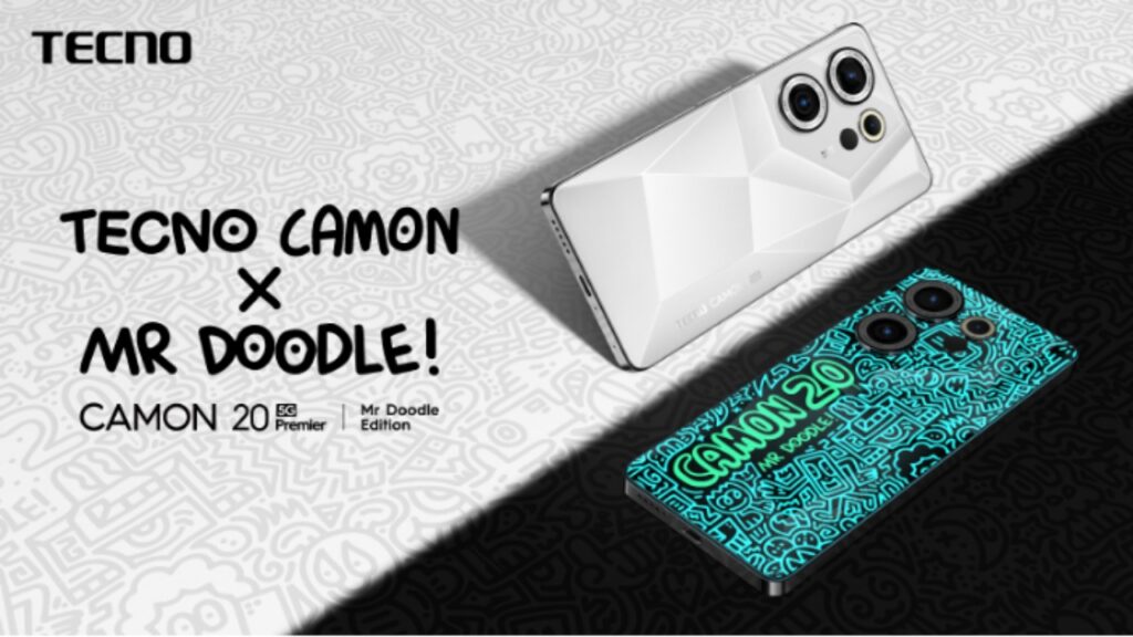 Tecno brings the Mr Doodle Edition Camon 20 series to Kenya