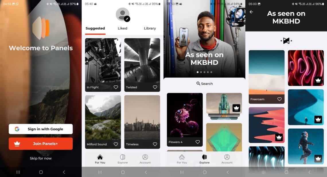 MKBHD launches Panels, a pricey wallpaper app for your phone